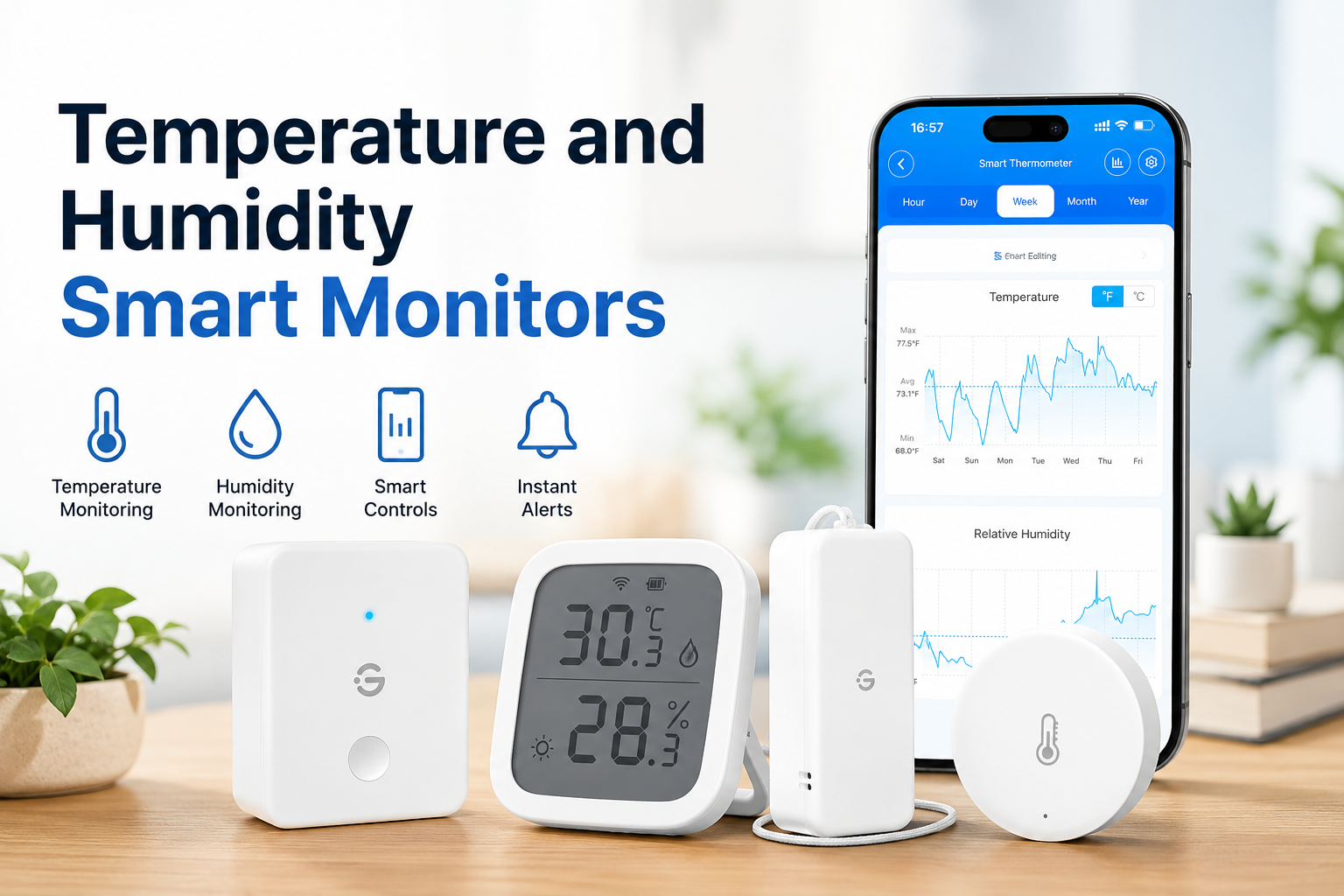 Temperature and Humidity Smart Monitors: Preventing Mould Before It ...